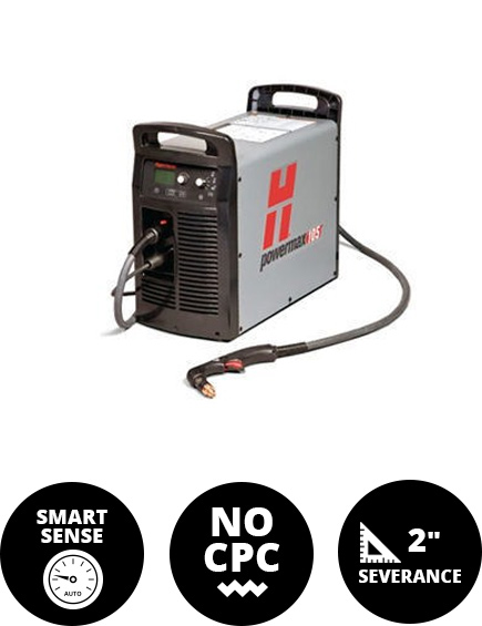 Hypertherm Powermax 105 059374 plasma cutter ships FREE to lower 48 ...