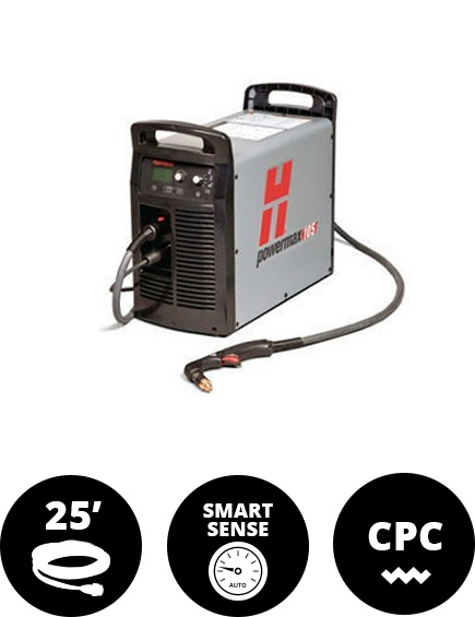 Hypertherm Powermax 105 059376 plasma cutter - ships FREE to lower 48 ...