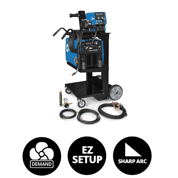 Miller Invision™ 450 MPa MIGRunner™ Pkg 951499 FREE helmet FREE gloves ...