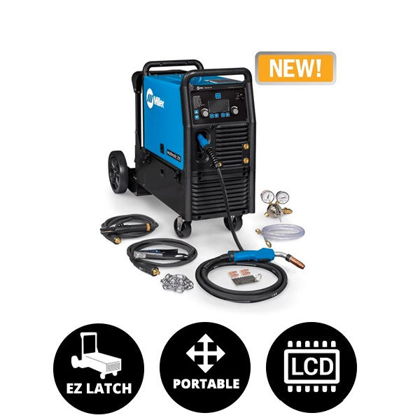 Multimatic® 235 Multiprocess Welder w/ EZ-Latch™ Running Gear 951846 ...
