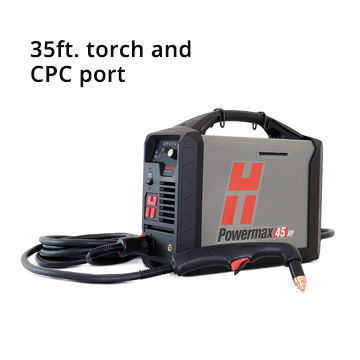 Hypertherm Powermax45 XP #088117 Machine System CPC 35' w/ Remote On ...