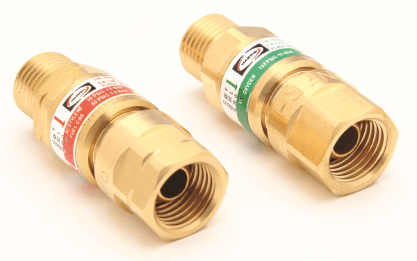 Harris® Flash-Guard® 88-5 FBT (R&L) 9/16" - 18 Torch Flashback Arrestor ...