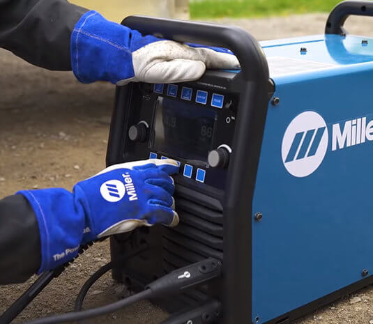 Miller Multimatic 255 Multiprocess Welder 907728: FREE helmet, shipping ...