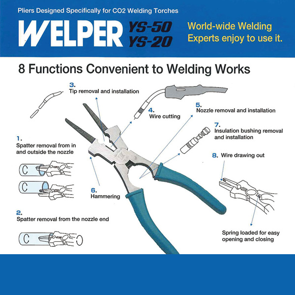 Anchor Welper Plier #YS-50 For Sale | Welper MIG Pliers | Welding Tools ...