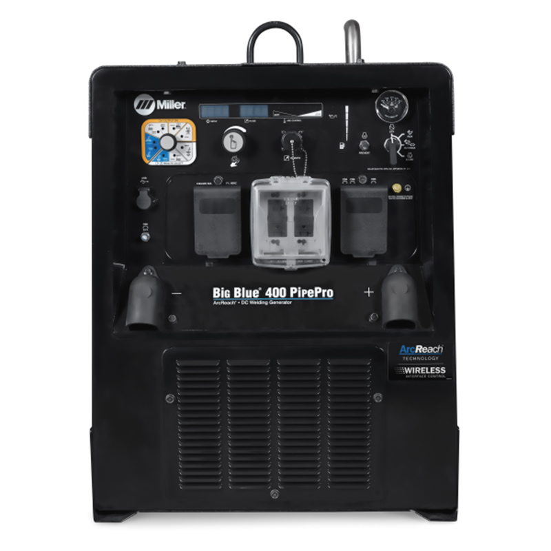 Miller Big Blue 400 PipePro (CAT) Stainless Steel w/Wireless Interface ...