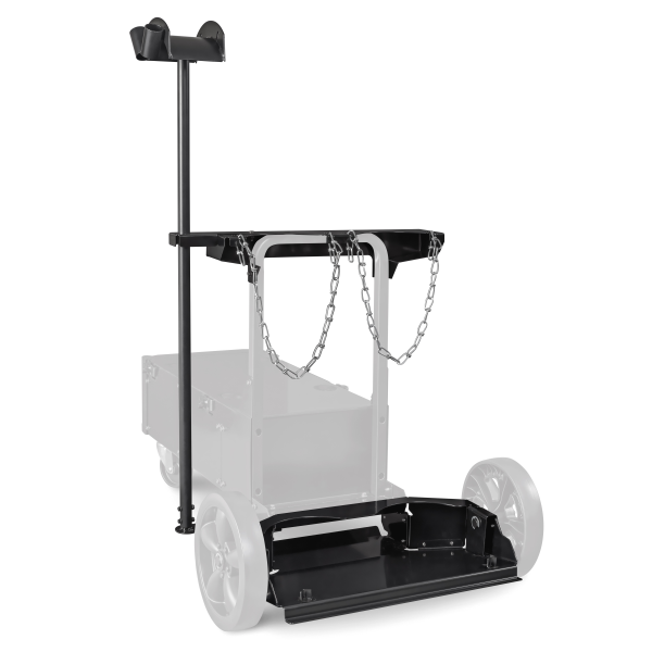 Miller EZ-Latch™ Dual Cylinder Rack with Elevated Gun and Cable Rack ...