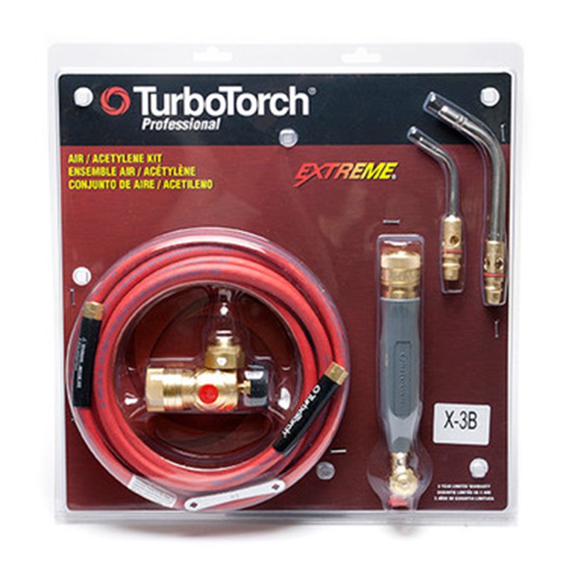TurboTorch® EXTREME ® Standard Torch Kits, X-3B PLUMB & REFRIG KIT, Air ...