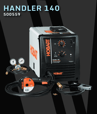 Hobart Handler 140 Welder #500559 | Hobart Handler Welder | Hobart 140 ...