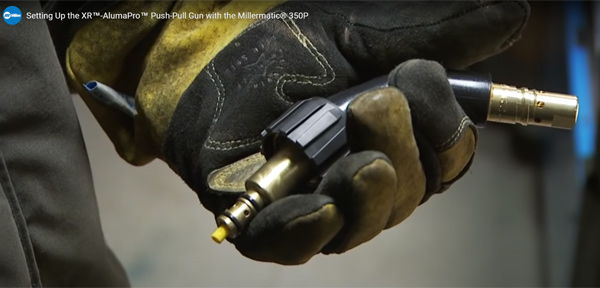 Miller XR-A Aluma-Pro Plus 15ft Push-Pull Welding Gun #301575 | Welder ...