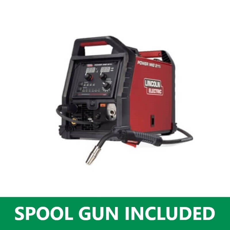 Lincoln Electric Power MIG® 211i MIG Welder #K6080-1 | Spool gun ...