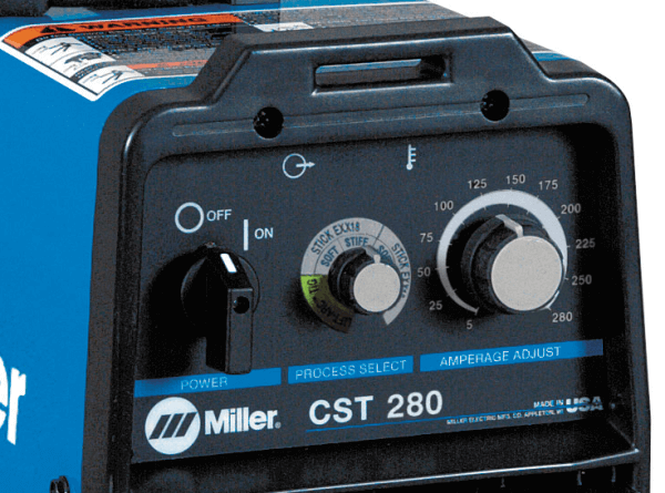 Miller CST™ 280 Tweco, Meter 907696 FREE helmet FREE gloves FREE ...