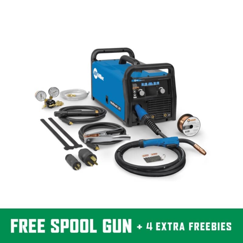 Miller Multimatic 215 #907693 FREE helmet FREE gloves FREE | Welder Supply