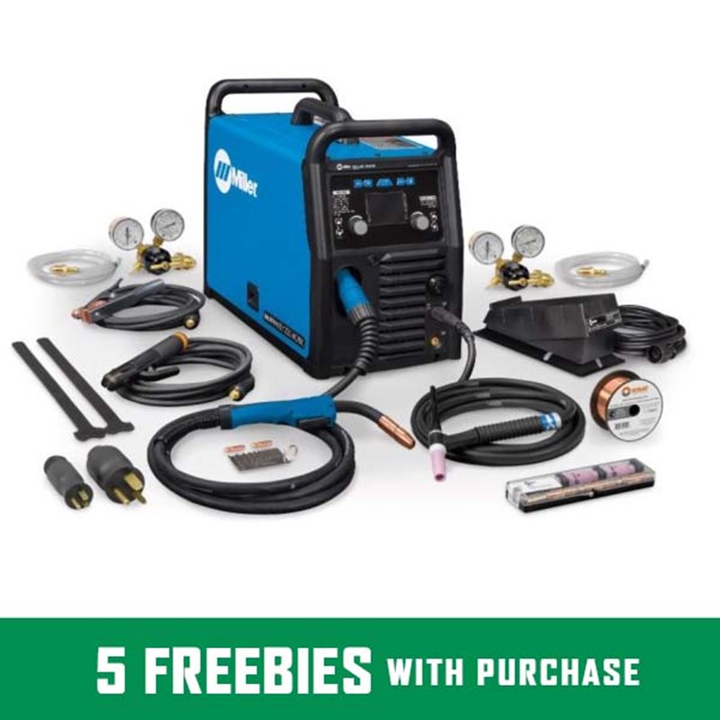 Miller Multimatic 220 AC/DC 907757: FREE helmet, shipping, gloves ...