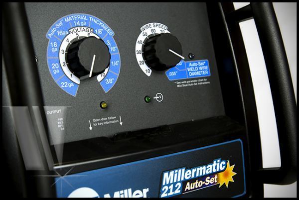 Miller Millermatic 212 Auto-Set Volt Wire Welder 907405 | Welders ...
