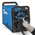 Miller Millermatic 255 (pulsed) MIG welder 907734 FREE helmet, shipping ...