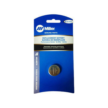 Miller Digital Infinity Helmet Battery CR2450 #217043 | Miller Welding ...