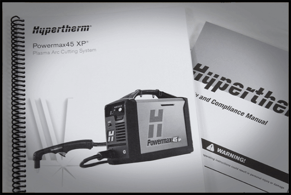 Hypertherm Powermax 45 xp 088121 w machine & hand torch | Welders ...