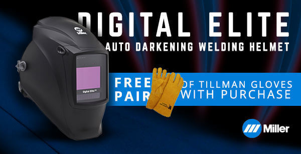 Miller Digital Elite Auto Darkening Welding Helmet #257213 | Miller ...